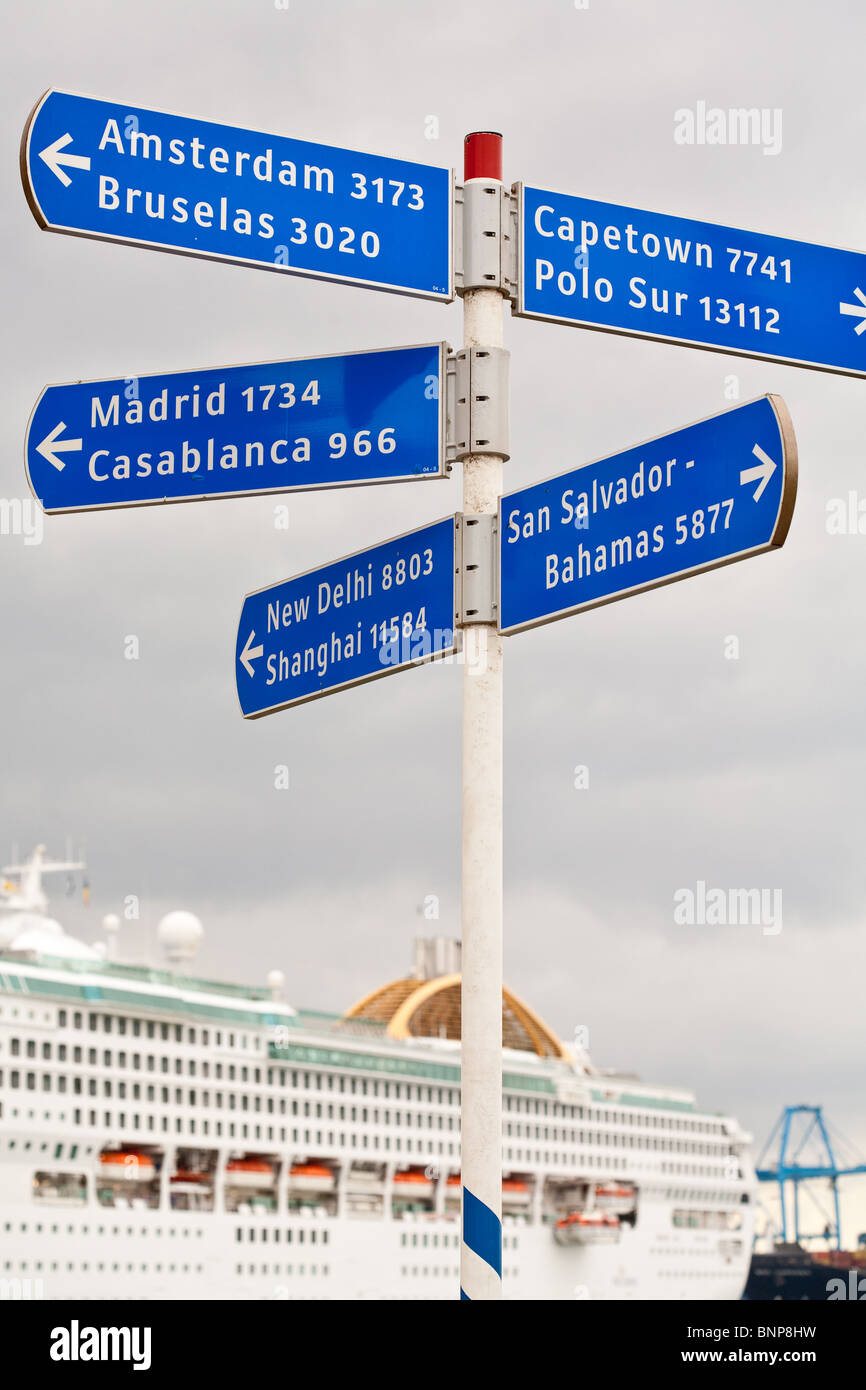 Cartelli destinazioni mondo immagini e fotografie stock ad alta ...