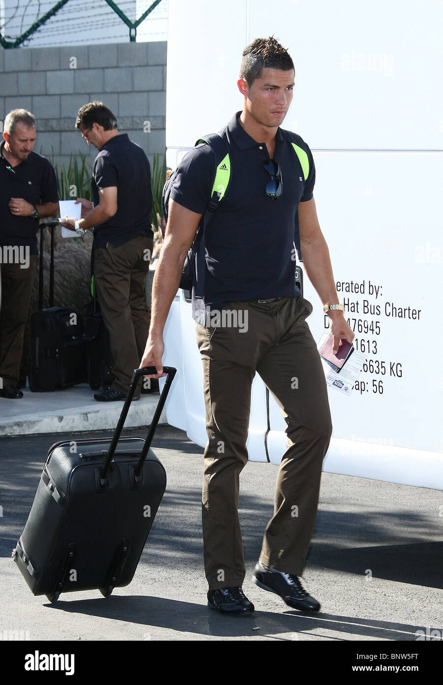 Cristiano ronaldo airport immagini e fotografie stock ad alta ...
