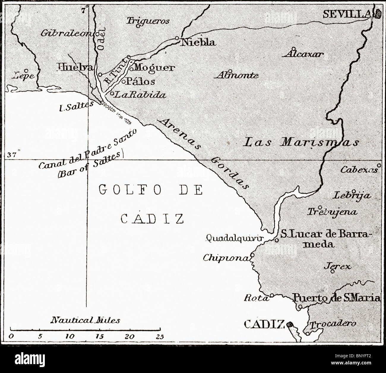 Mappa di cadice immagini e fotografie stock ad alta risoluzione - Alamy