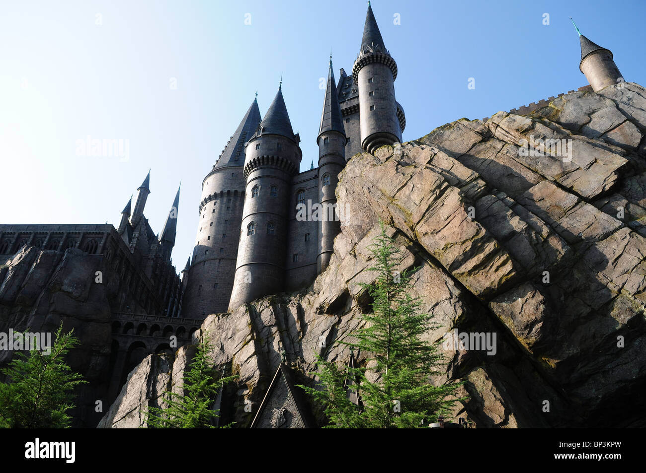 Il castello di Hogwarts al mondo di Wizarding di Harry Potter, Studio ...
