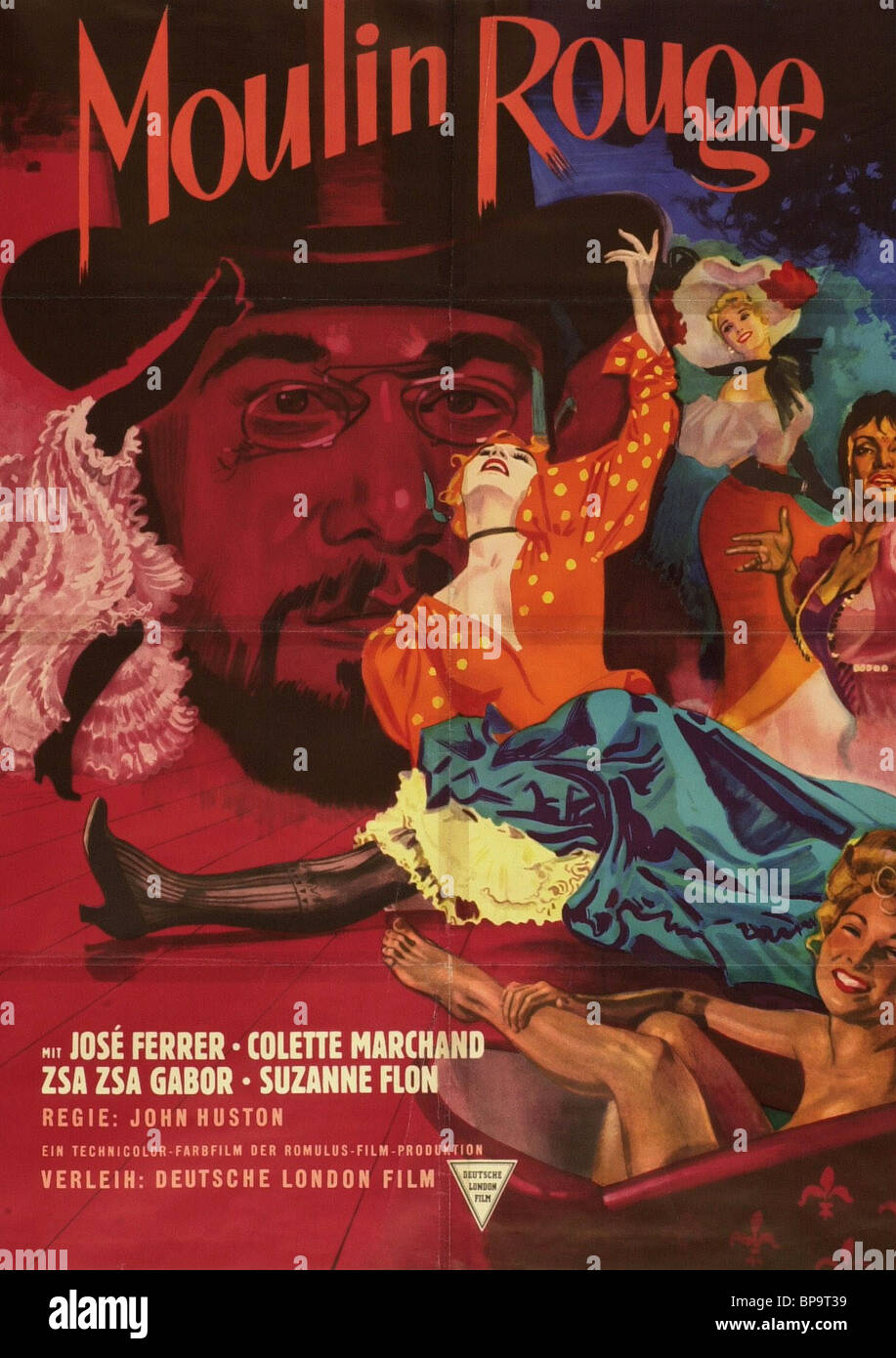 Moulin rouge 1952 poster immagini e fotografie stock ad alta ...