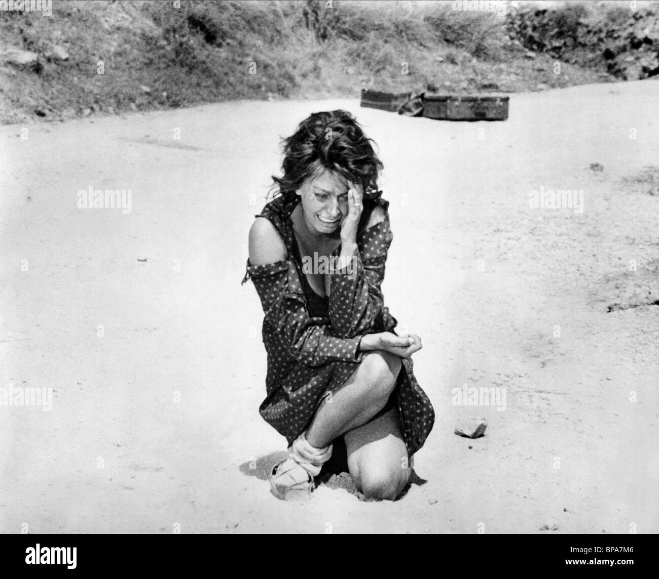 Sophia Loren Directed Vittorio De Immagini e Fotos Stock - Alamy
