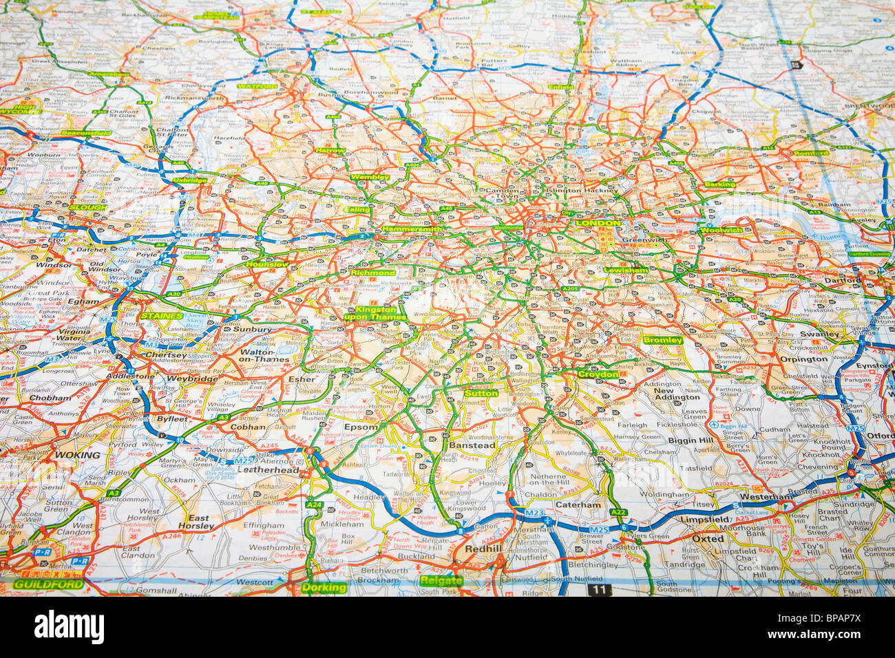 Map of london immagini e fotografie stock ad alta risoluzione - Alamy