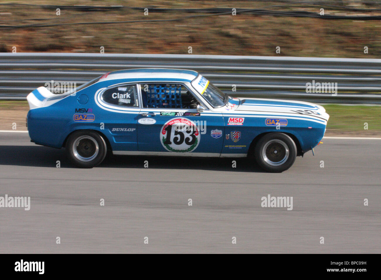 Capri Ford Racing Car Foto stock - Alamy