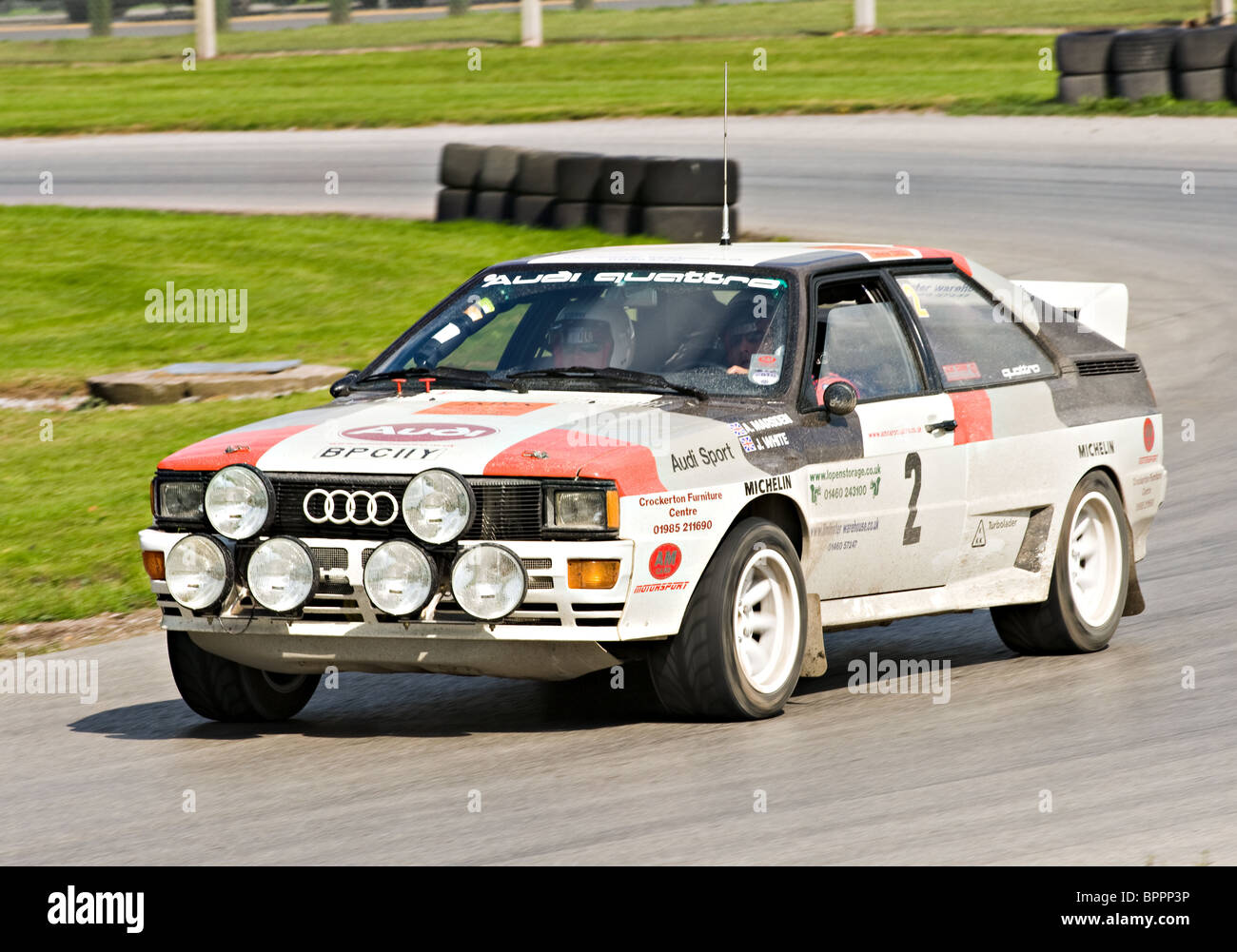 Audi quattro rally car immagini e fotografie stock ad alta risoluzione ...