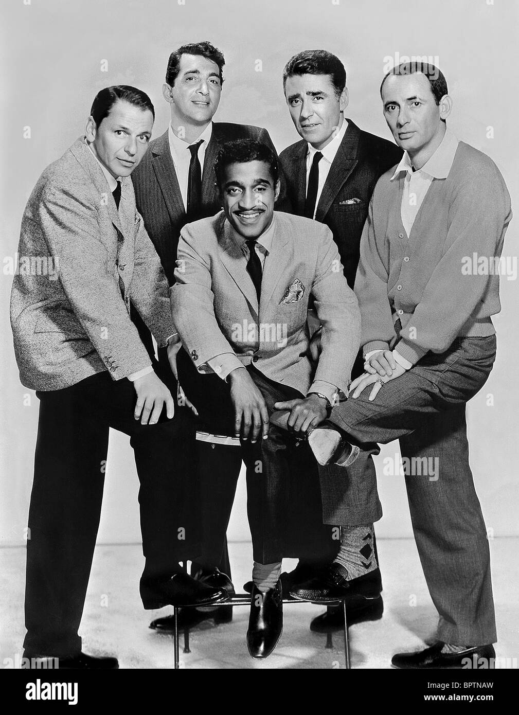 FRANK SINATRA, Dean Martin Sammy Davis Jr. PETER LAWFORD e Joey Bishop ...