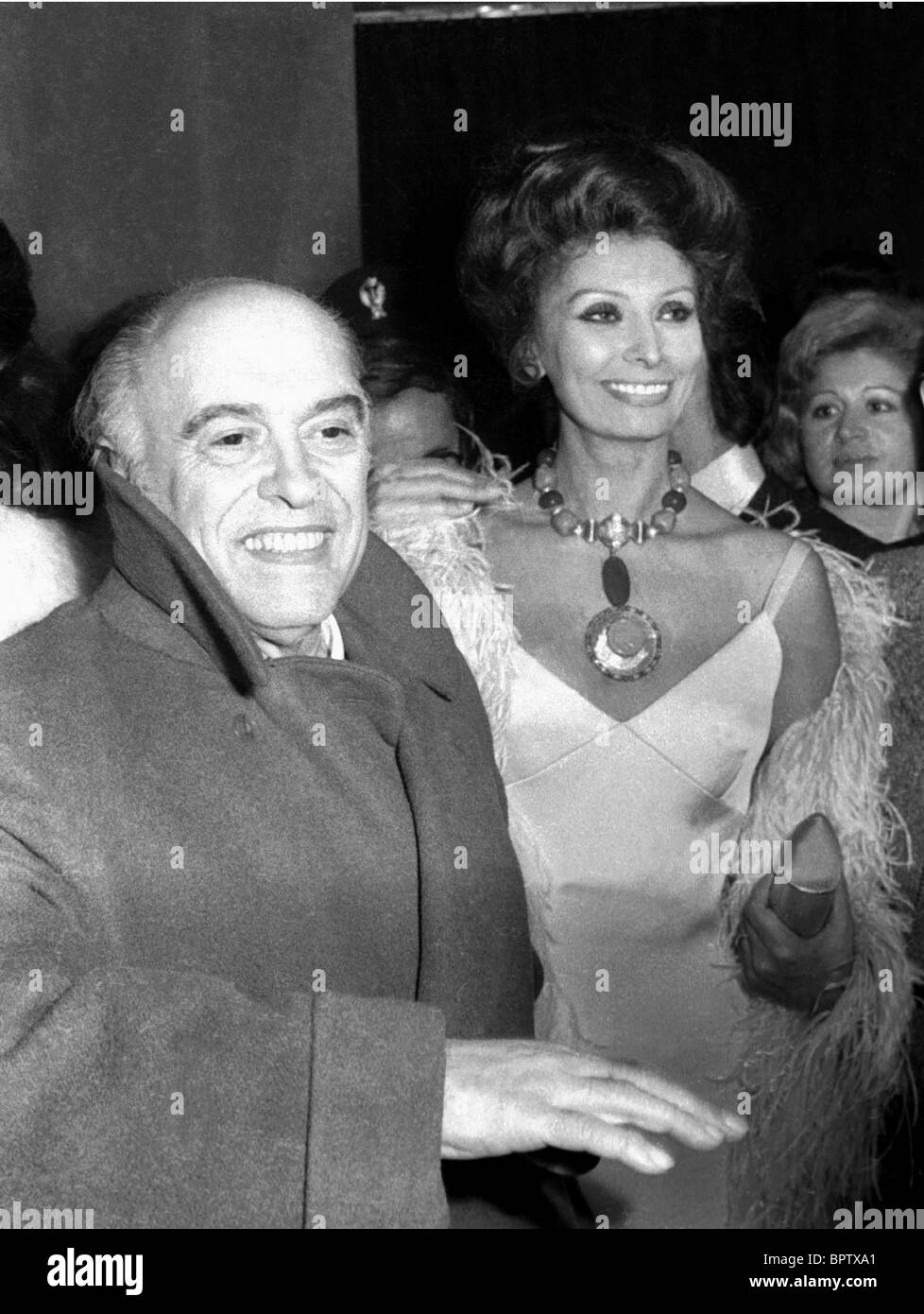 Sophia Loren With Husband Carlo Ponti Immagini e Fotos Stock - Alamy