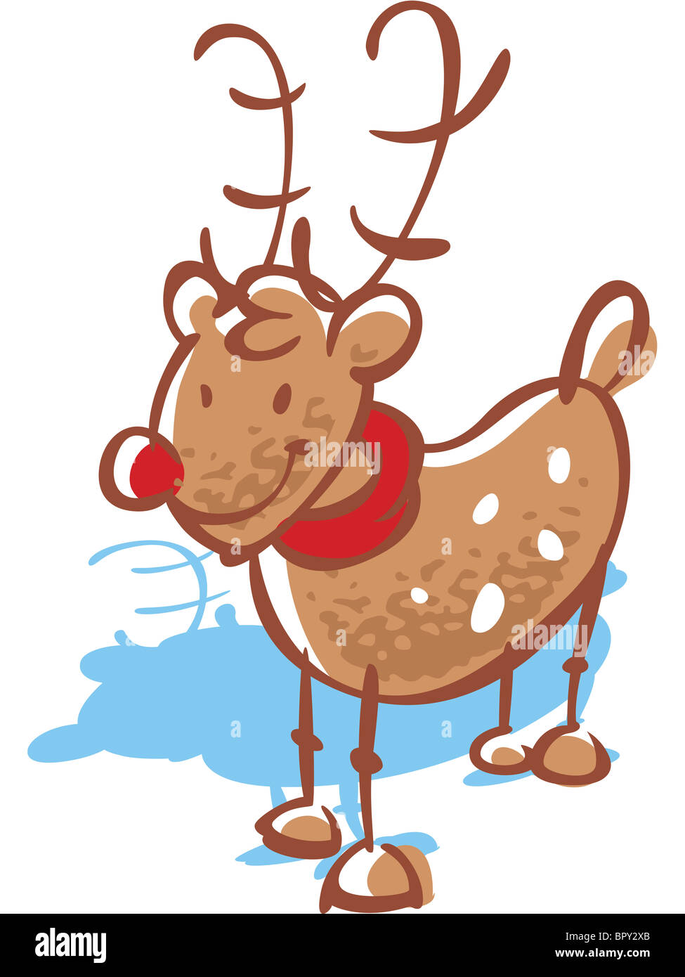 Rudolph red nosed reindeer immagini e fotografie stock ad alta ...