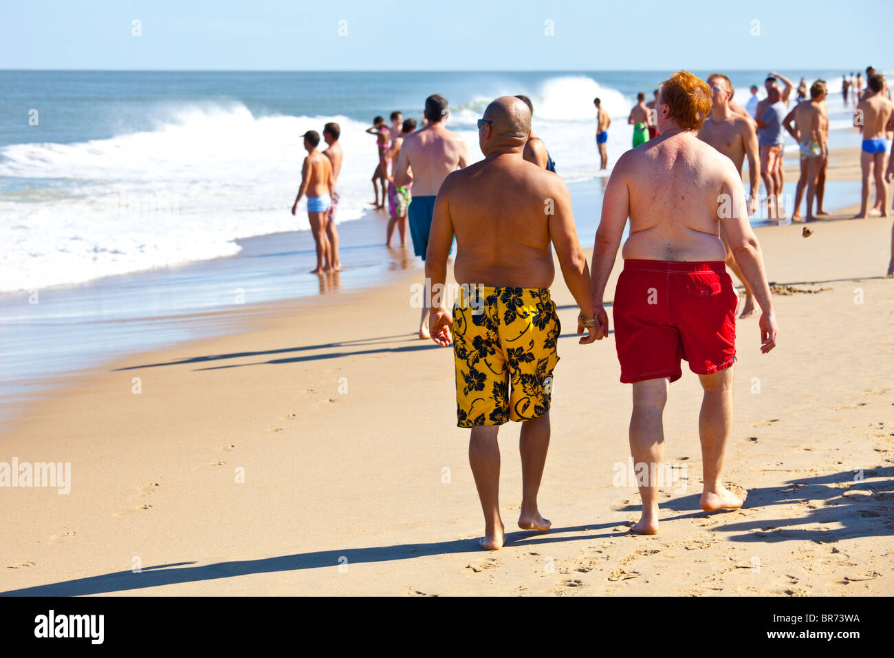 Obese people beach immagini e fotografie stock ad alta risoluzione - Alamy