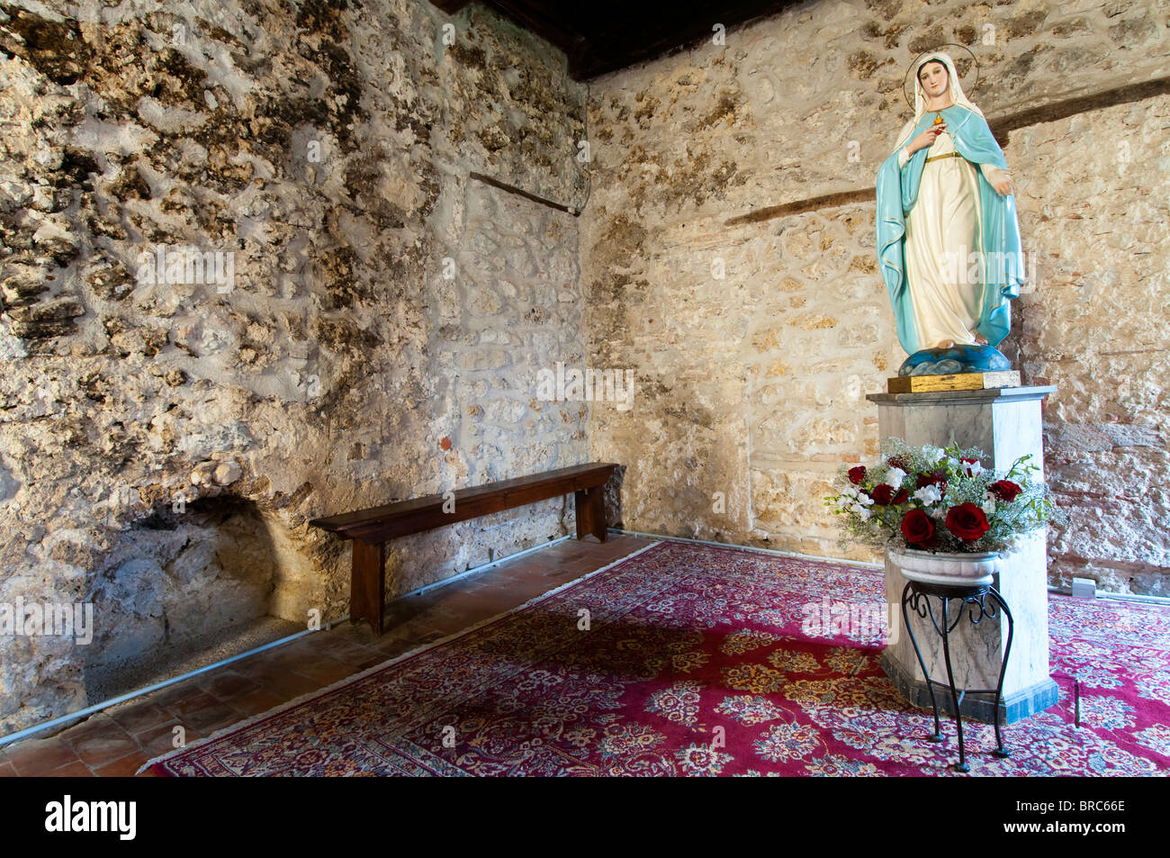 Cappella del Miracolo delle uve, Santuario Francescano di La Foresta, Rieti, Lazio (Lazio ...