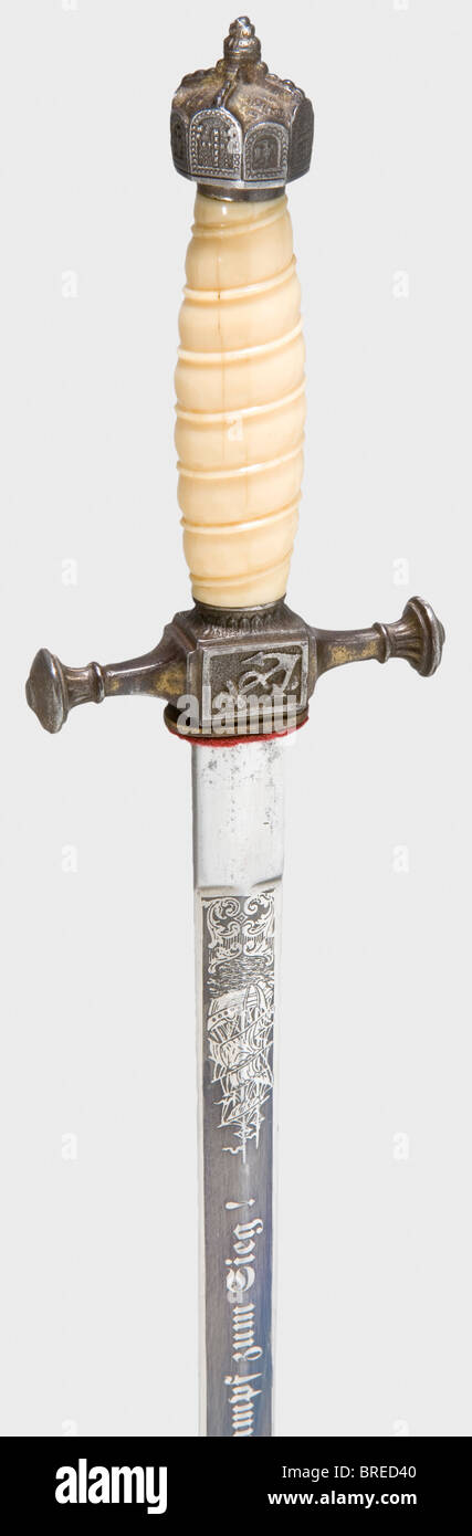 Albrecht Prince zu Schaumburg-Lippe, un pugnale per cadetti della ...