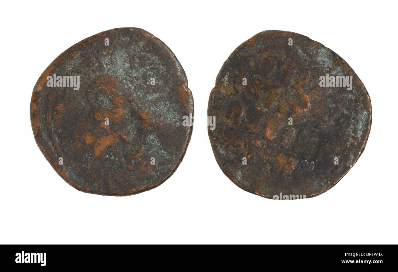 Ancient roman coin immagini e fotografie stock ad alta risoluzione - Alamy