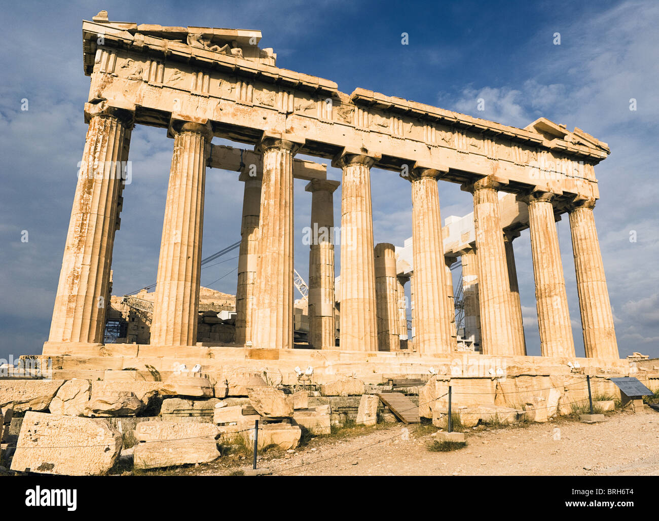 Il pantheon dell'Acropoli di Atene, Grecia Foto stock - Alamy