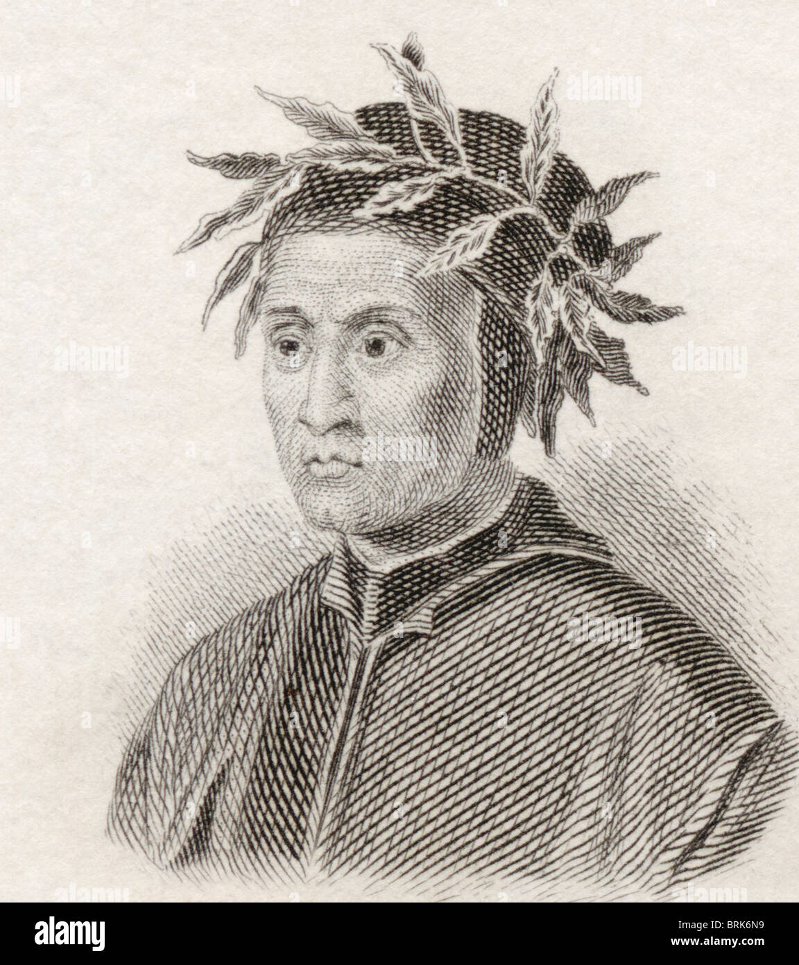 Dante alighieri 1265 1321 poeta italiano immagini e fotografie stock ad ...
