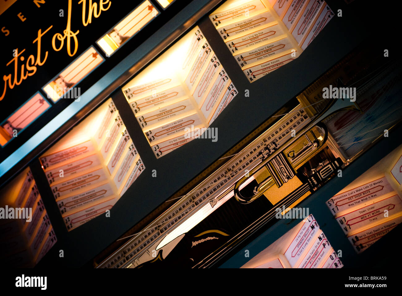 Jukebox 1960s immagini e fotografie stock ad alta risoluzione - Alamy