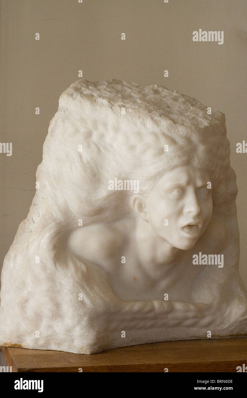 Auguste Rodin La Tempête - la tempesta 1886 Marmo Museo Rodin - Parigi ...