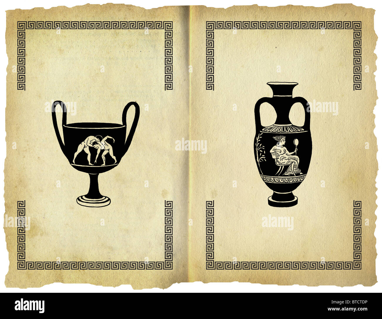 Anfore greche immagini e fotografie stock ad alta risoluzione - Alamy