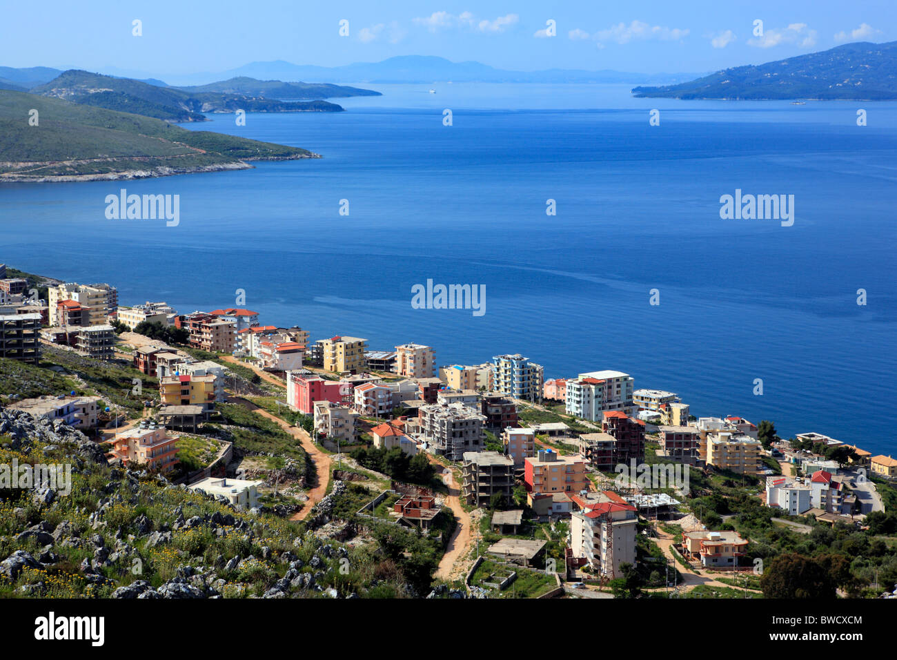 Saranda town albania immagini e fotografie stock ad alta risoluzione ...