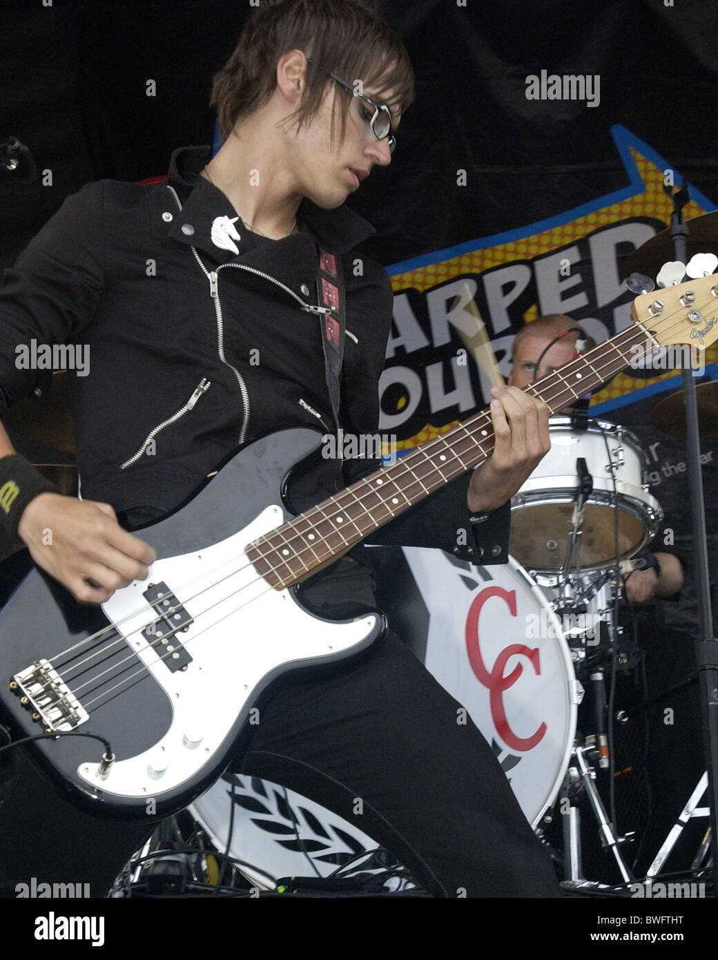 Matt pelissier of my chemical romance immagini e fotografie stock ad ...