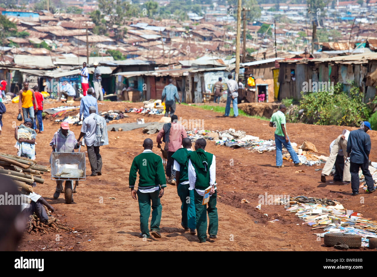 Kibera slums immagini e fotografie stock ad alta risoluzione - Alamy