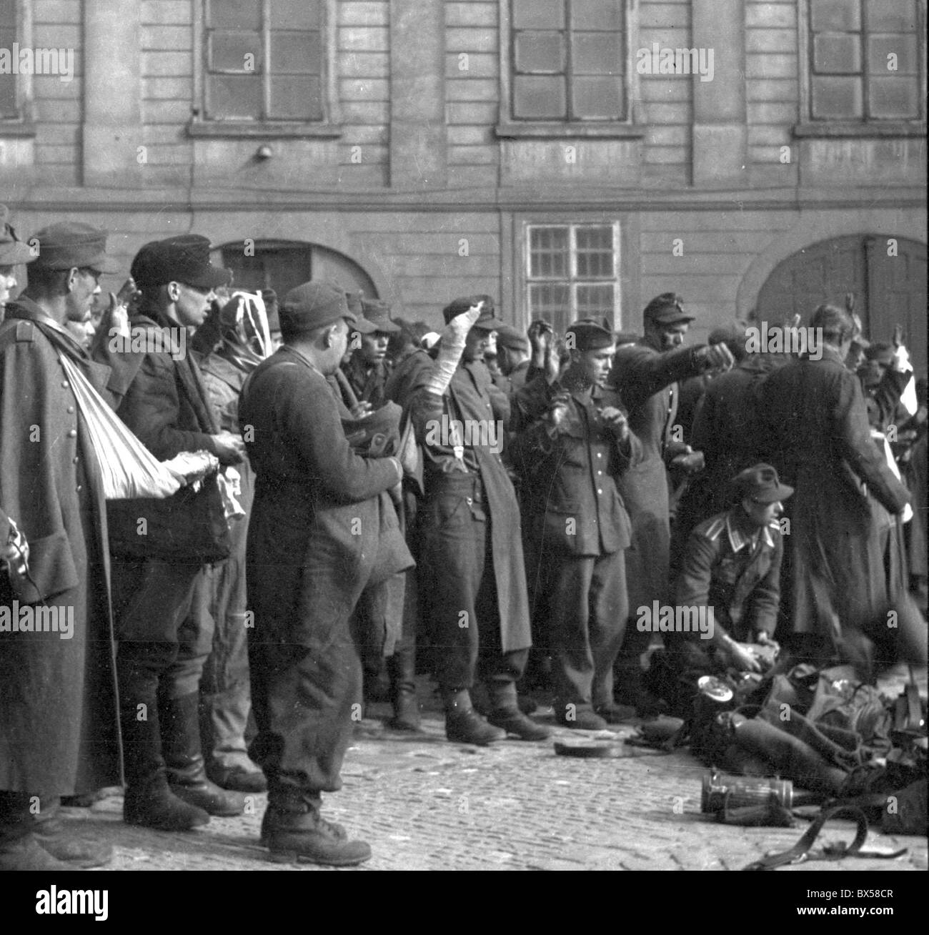 Wwii prague may 1945 german immagini e fotografie stock ad alta ...