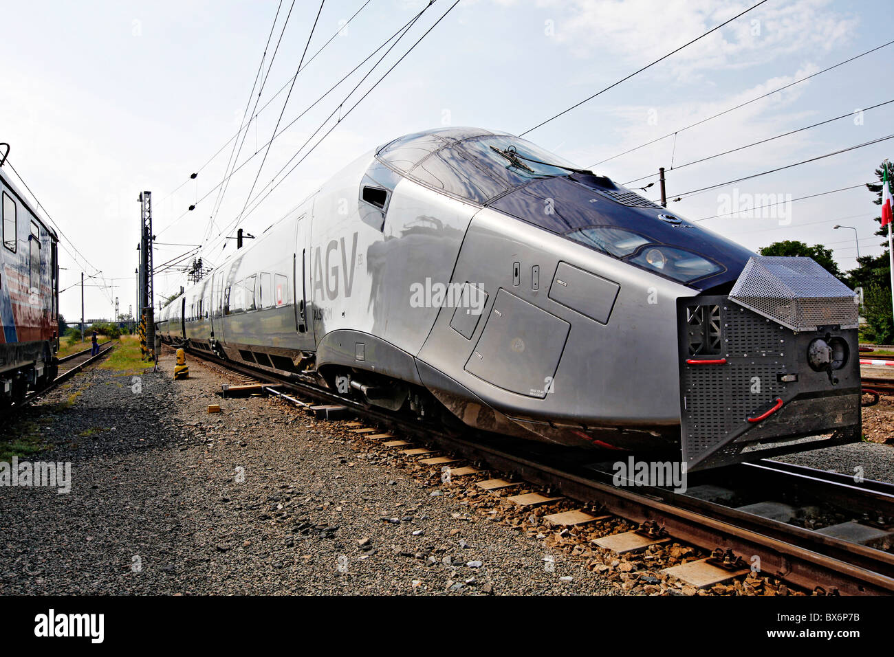 High speed train agv tgv alstom immagini e fotografie stock ad alta ...