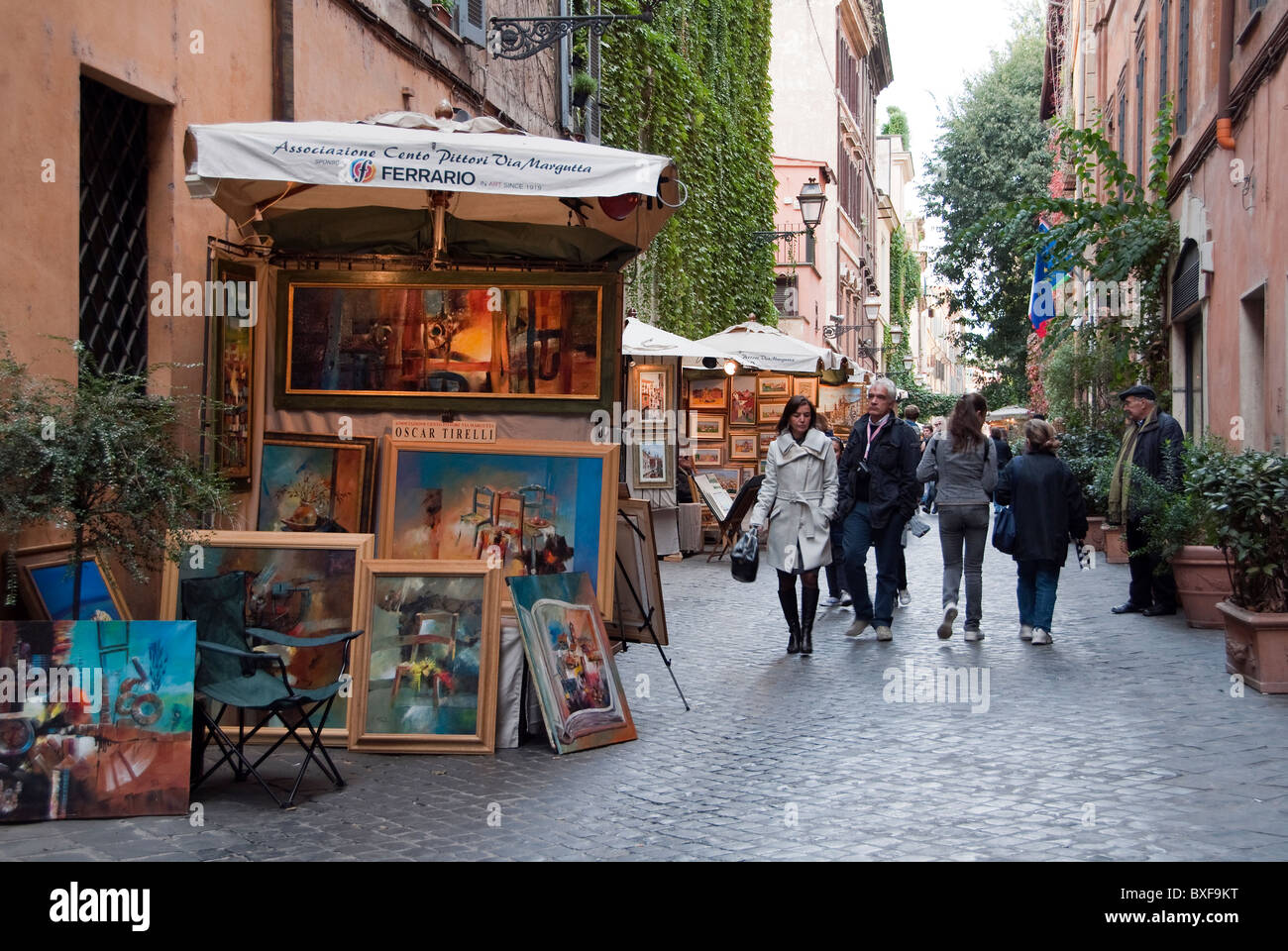 Via Margutta Roma Immagini e Fotos Stock - Alamy