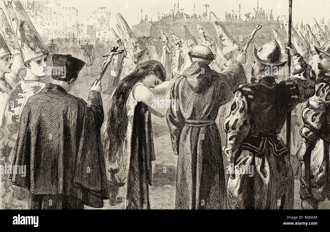 An auto da fe the spanish inquisition immagini e fotografie stock ad ...