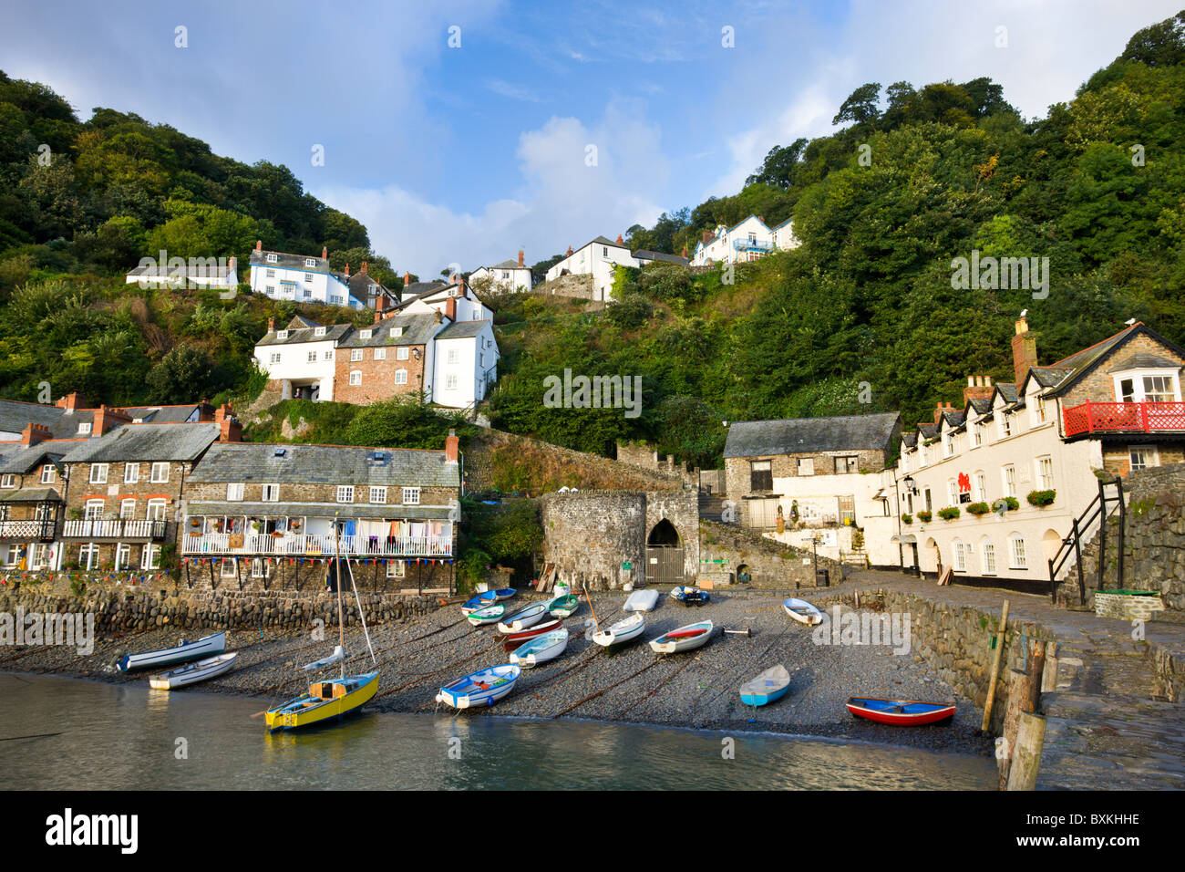 Clovelly devon immagini e fotografie stock ad alta risoluzione - Alamy