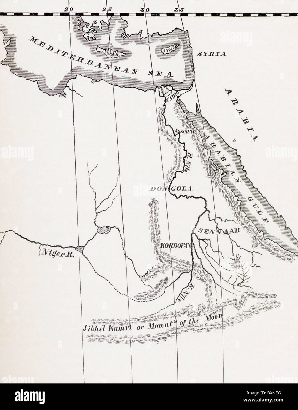 Mappa del fiume nilo immagini e fotografie stock ad alta risoluzione ...