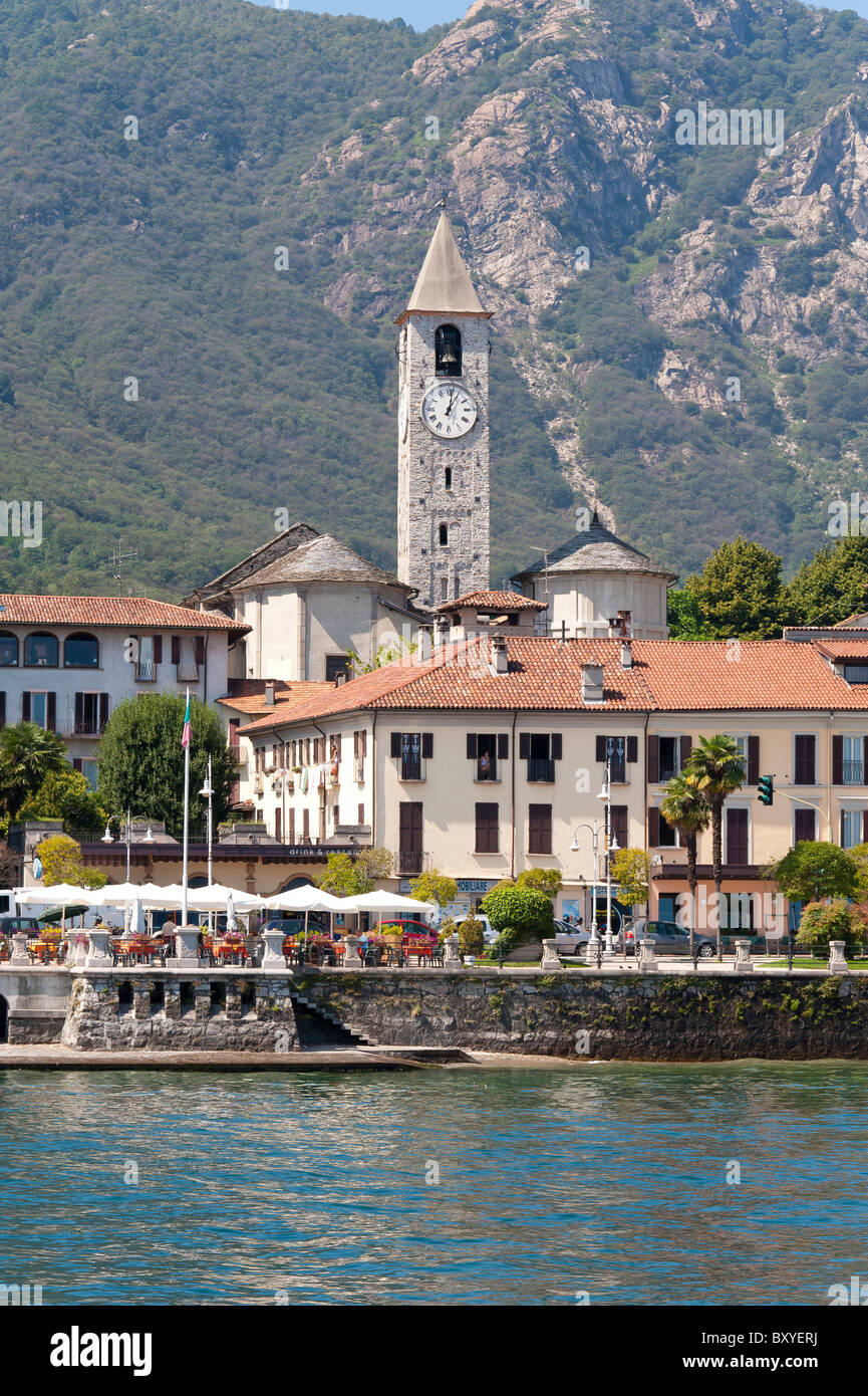 Città di Baveno Lago Maggiore Italia Foto stock - Alamy