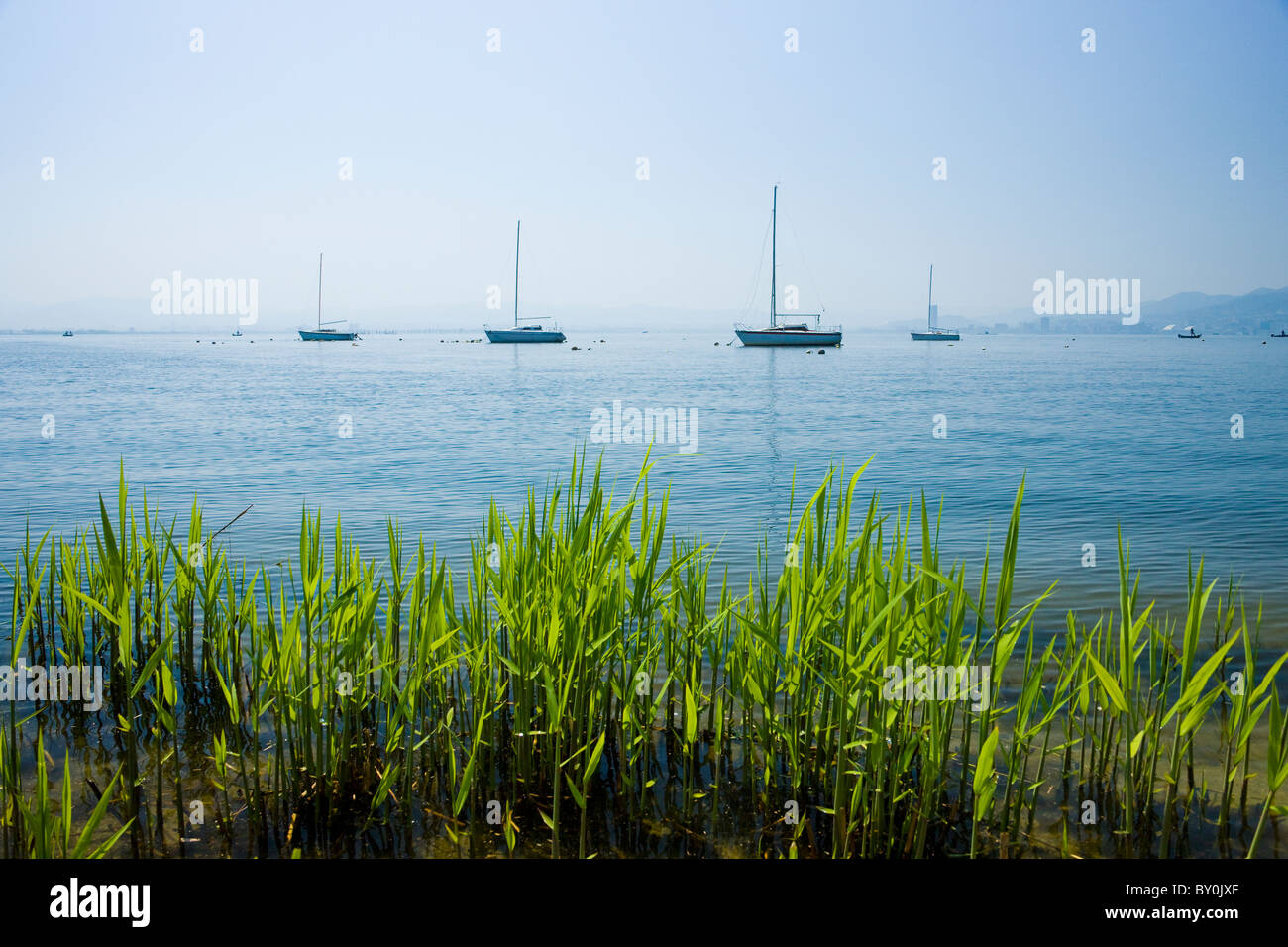 Il Lago Biwa, Otsu, shiga, Giappone Foto stock - Alamy