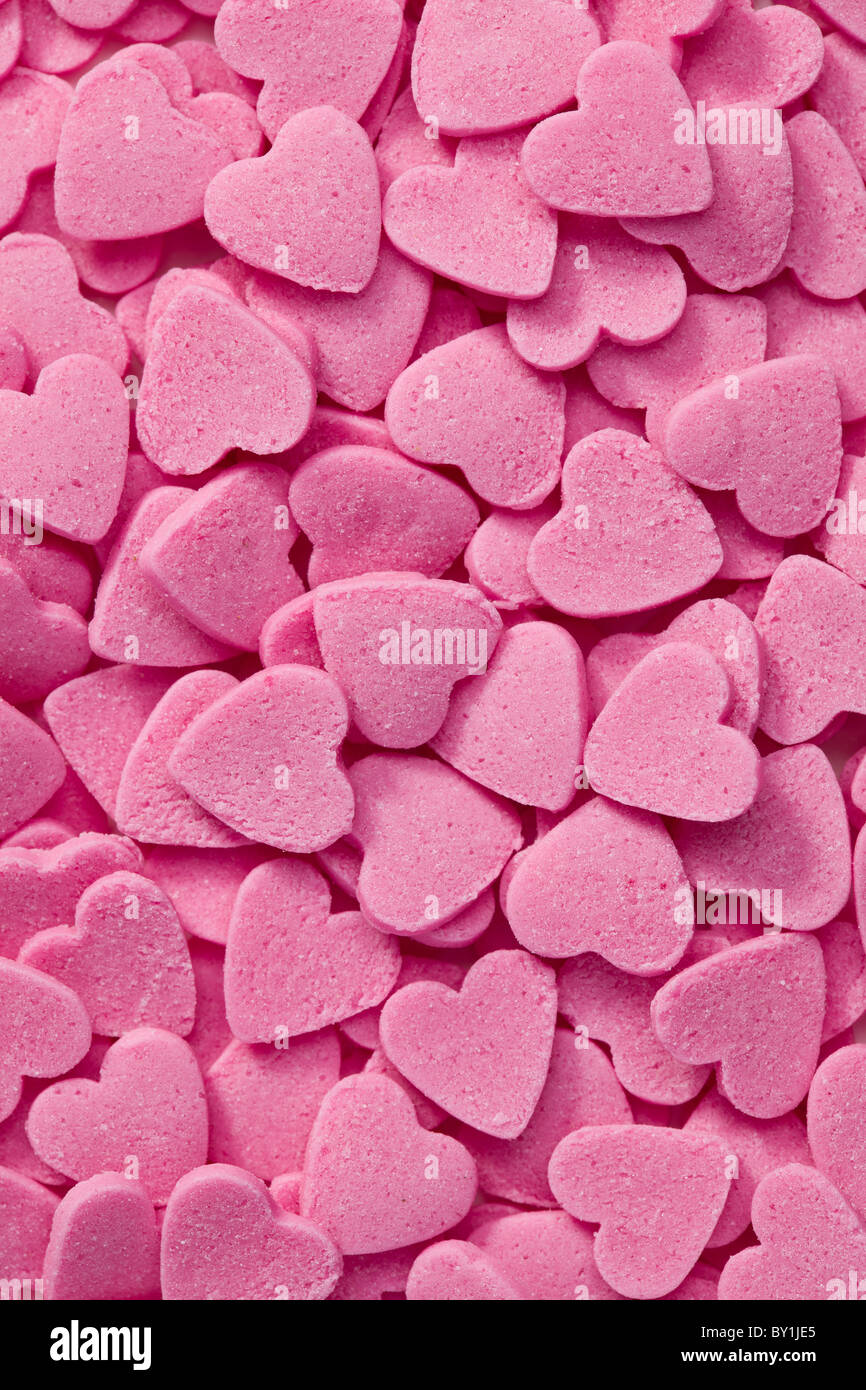 Sfondo di cuori rosa immagini e fotografie stock ad alta risoluzione ...