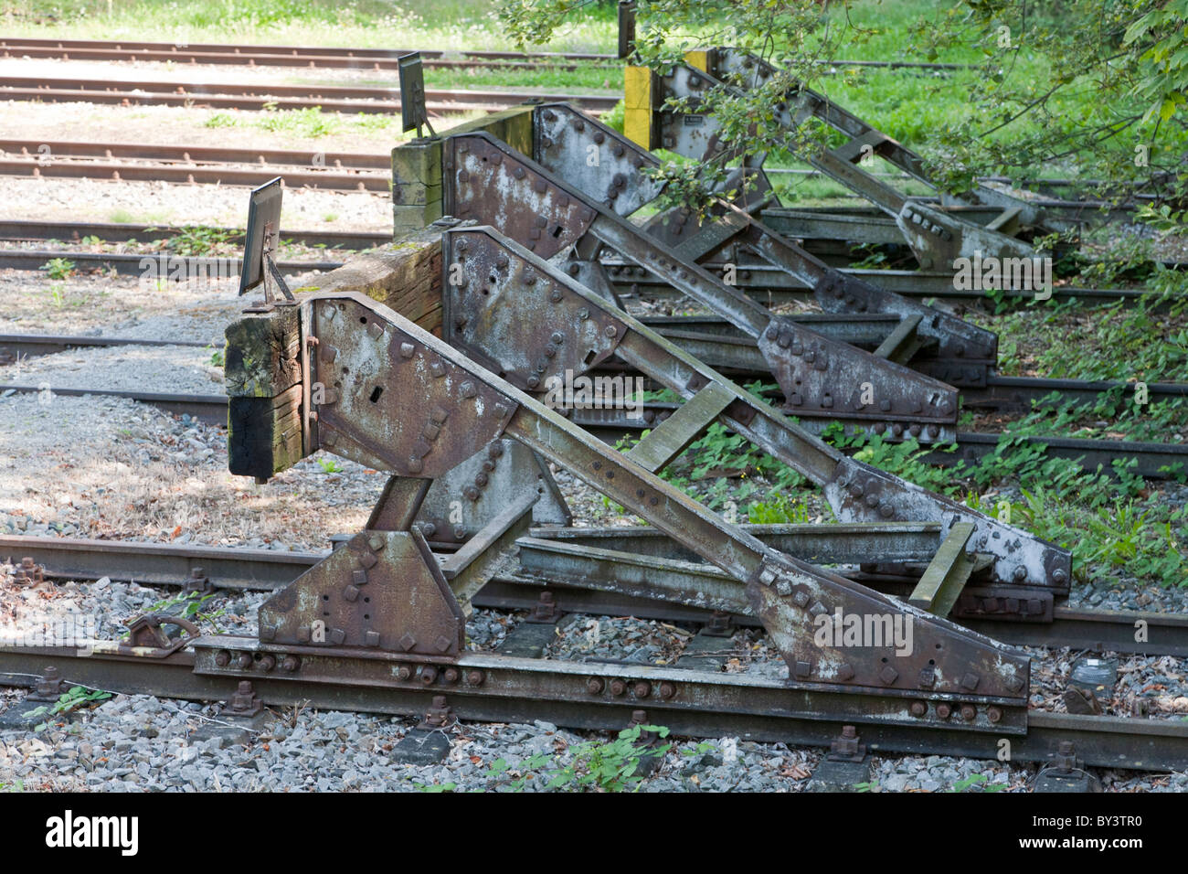 Fermate del buffer ferroviario immagini e fotografie stock ad alta ...