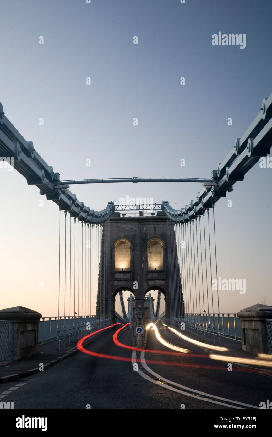 Ponte menai al tramonto immagini e fotografie stock ad alta risoluzione ...