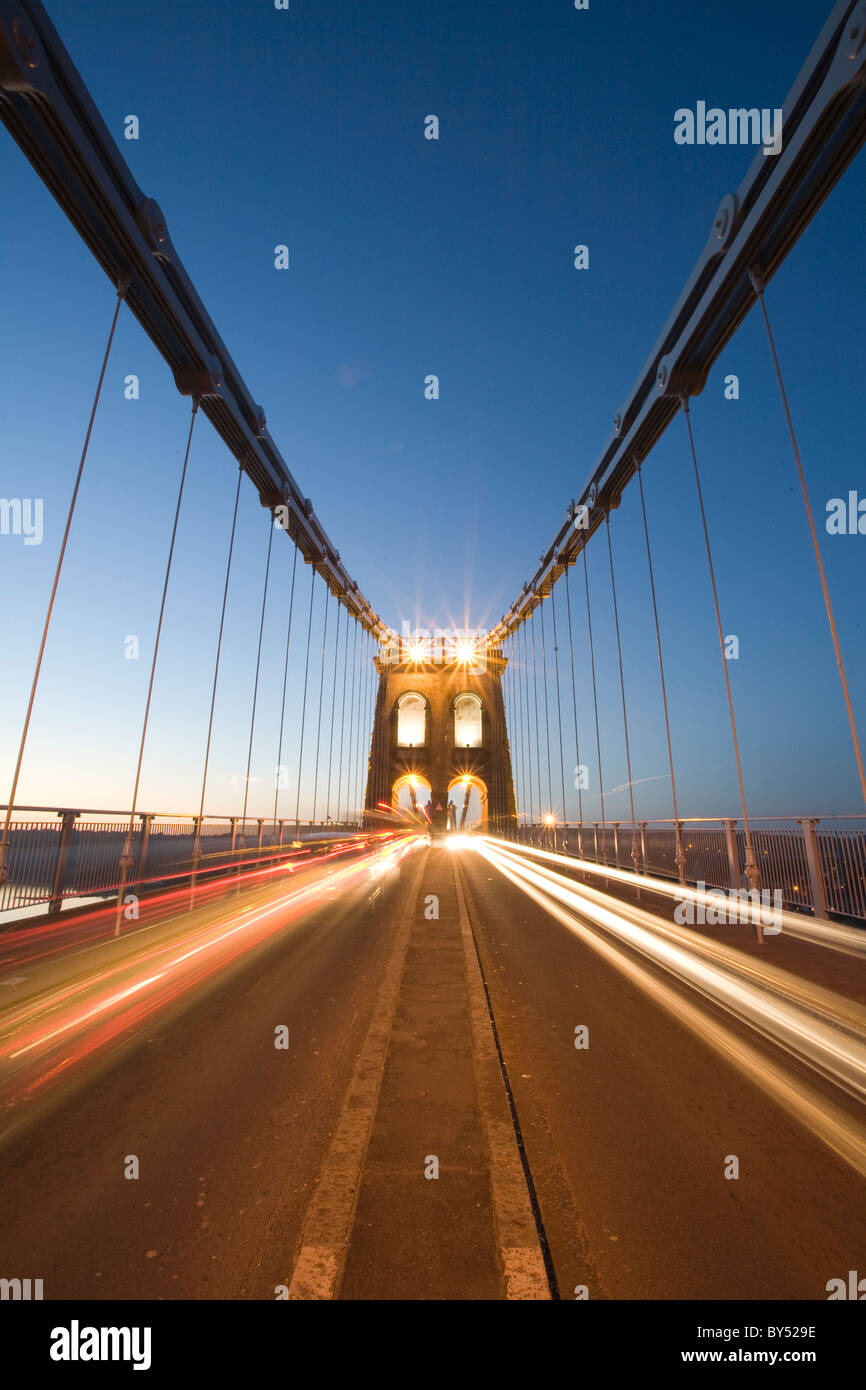 Ponte menai al tramonto immagini e fotografie stock ad alta risoluzione ...