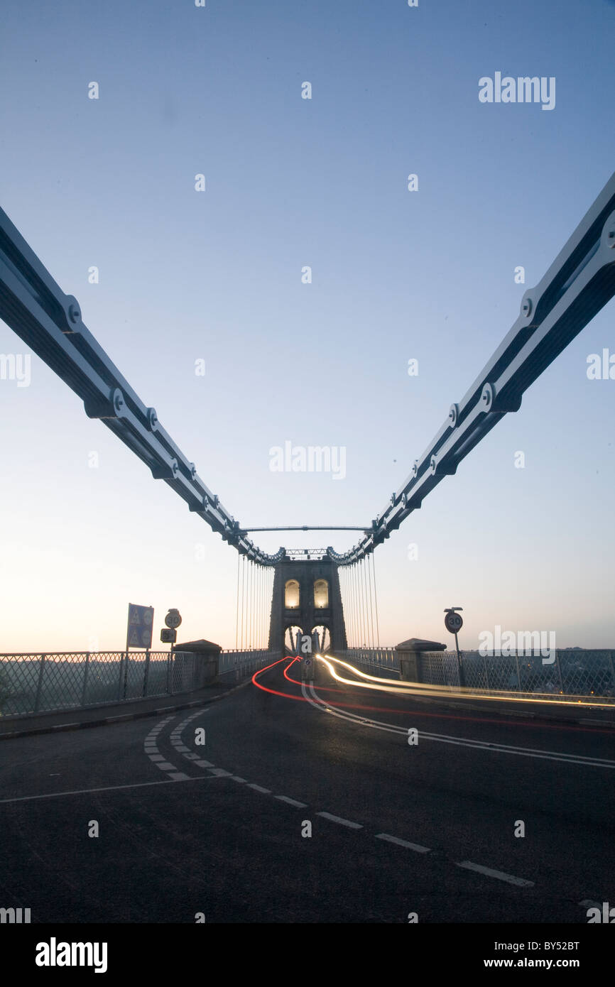 Ponte menai al tramonto immagini e fotografie stock ad alta risoluzione ...