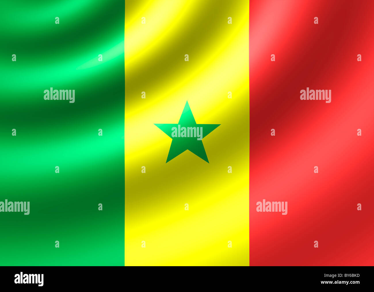Senegal flag immagini e fotografie stock ad alta risoluzione - Alamy