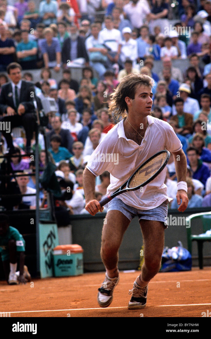 Andre agassi french open immagini e fotografie stock ad alta ...