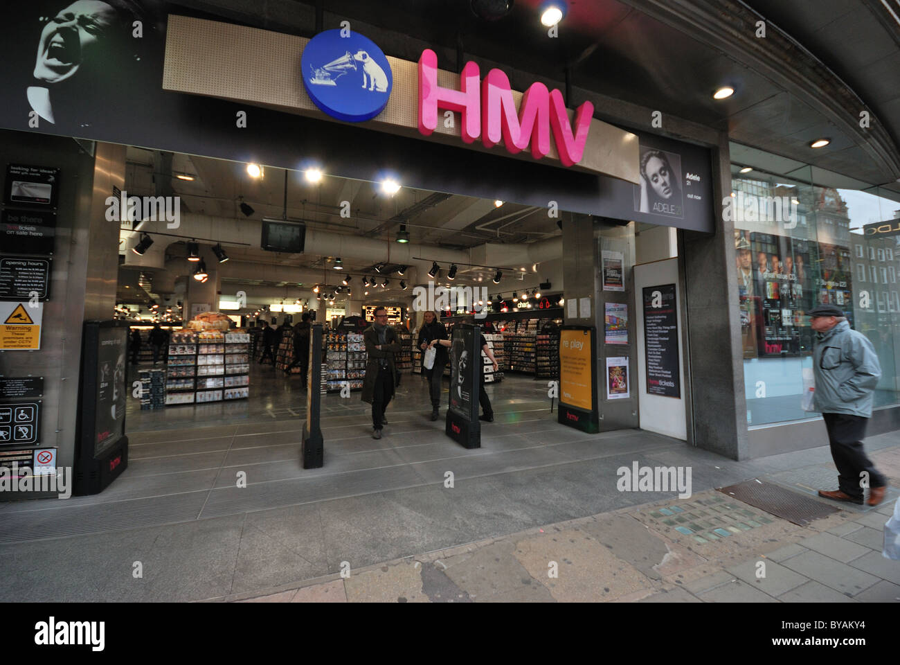 At hmv oxford street immagini e fotografie stock ad alta risoluzione ...
