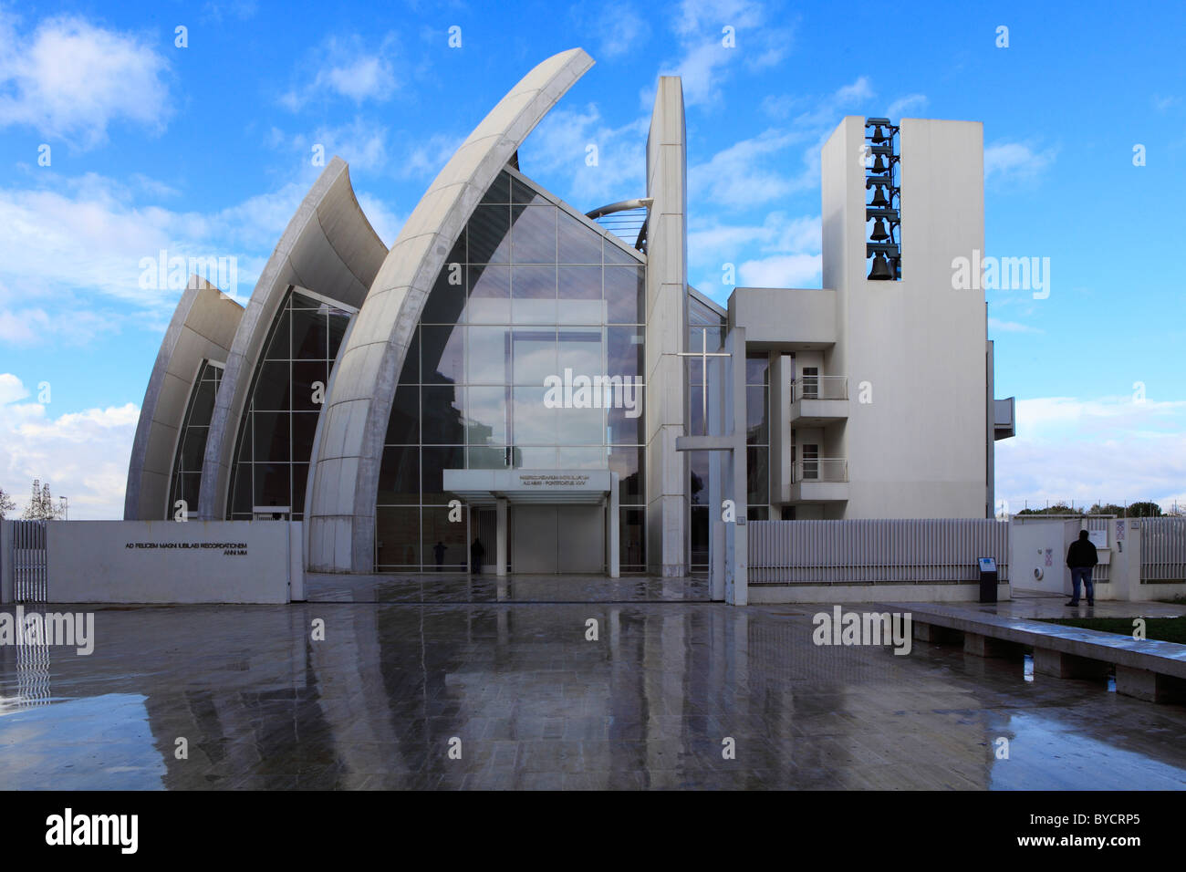 Chiesa di Dio Padre Misericordioso, da Archtect Richard Meier, Tor Tre ...