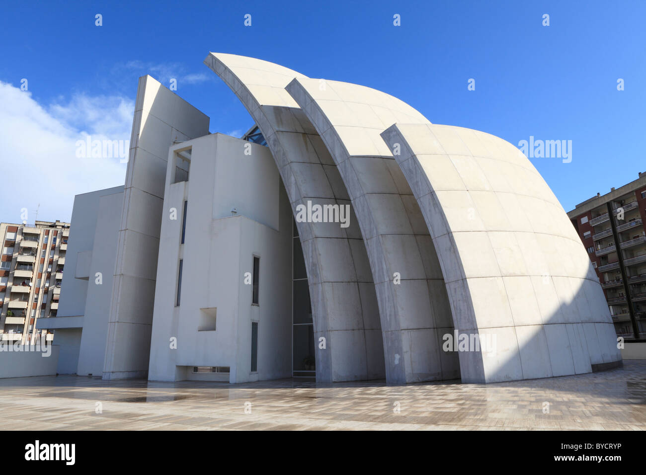 Chiesa di Dio Padre Misericordioso, da Archtect Richard Meier, Tor Tre ...