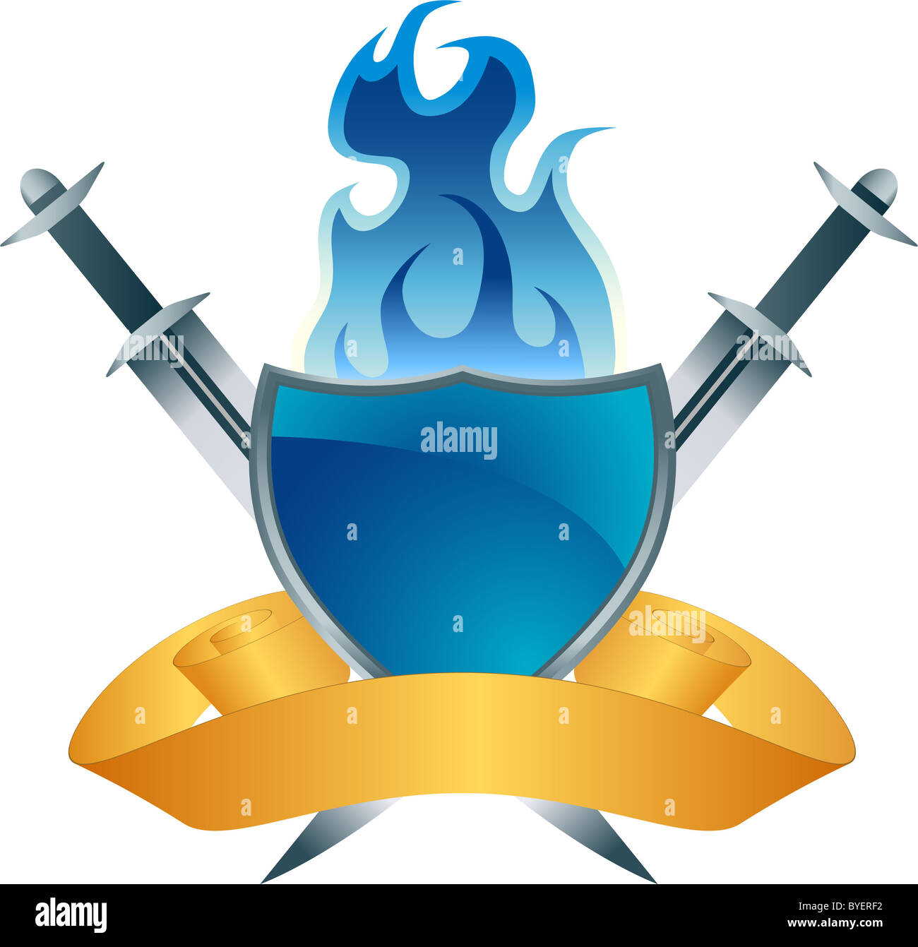 Flaming swords immagini e fotografie stock ad alta risoluzione - Alamy