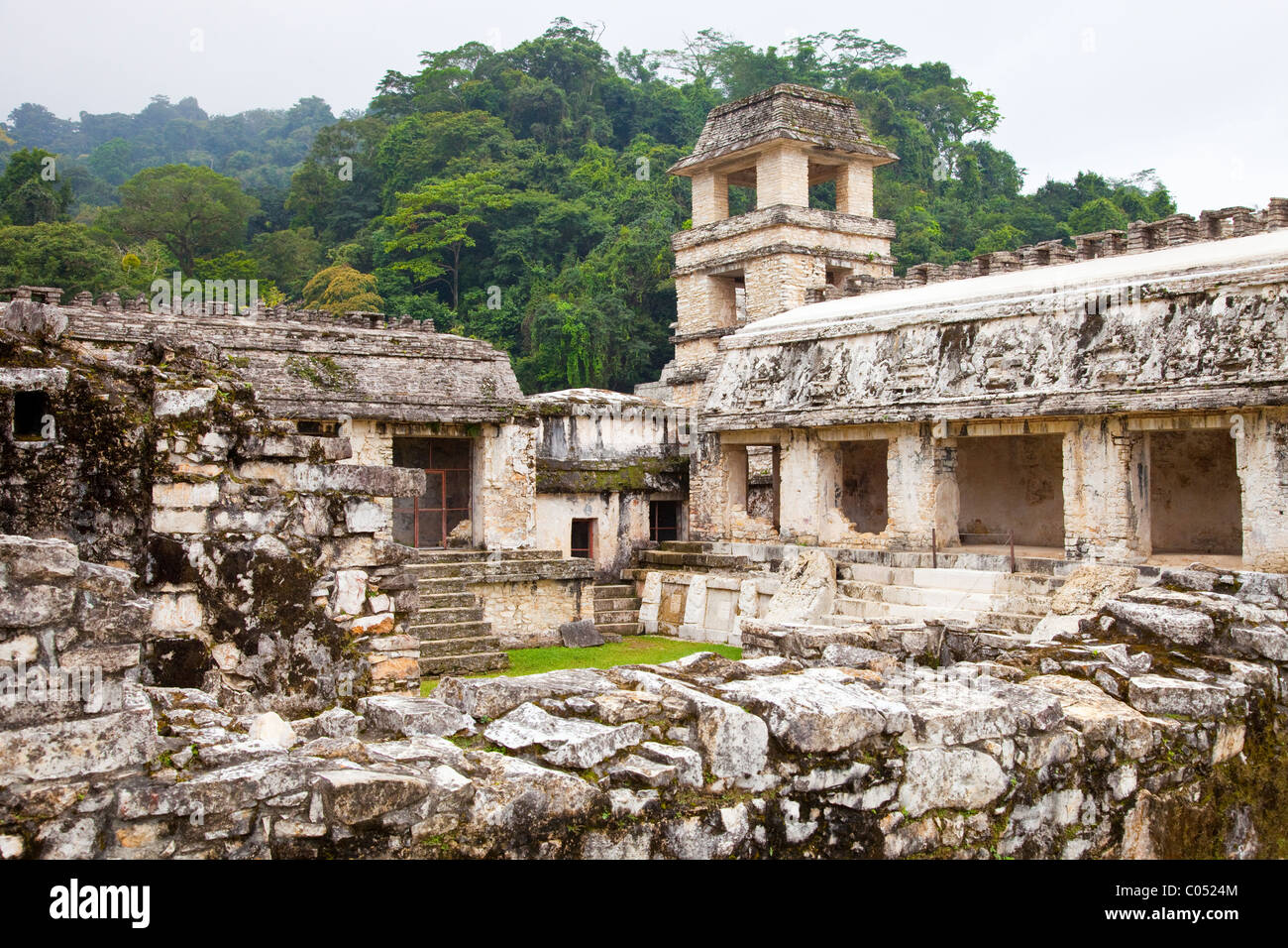 Palenque el palacio immagini e fotografie stock ad alta risoluzione - Alamy