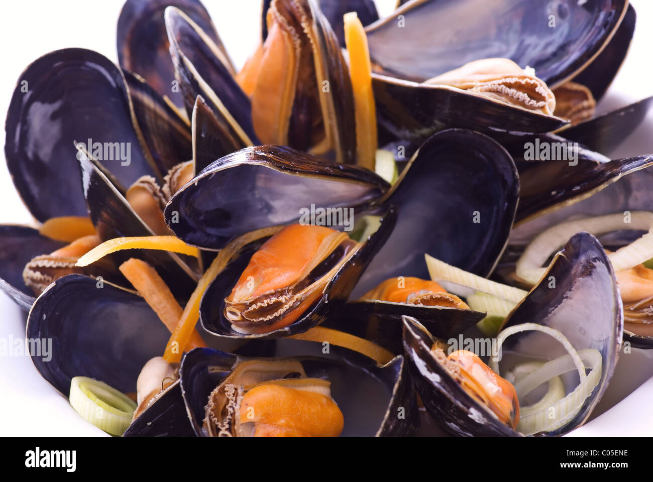 Cozze aperte immagini e fotografie stock ad alta risoluzione - Alamy