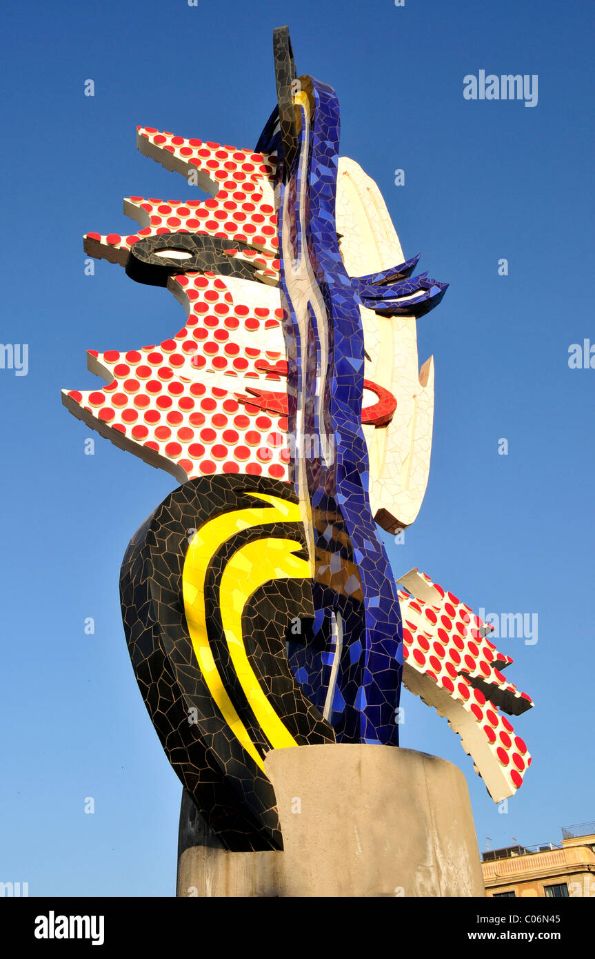 Barcelona roy lichtenstein pop art immagini e fotografie stock ad alta ...