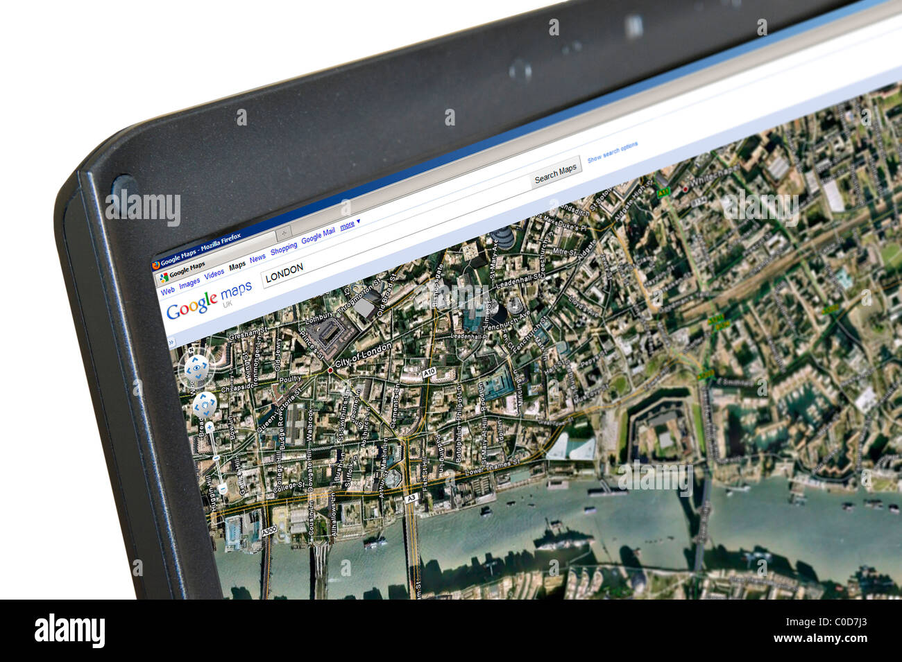 Google earth map immagini e fotografie stock ad alta risoluzione - Alamy
