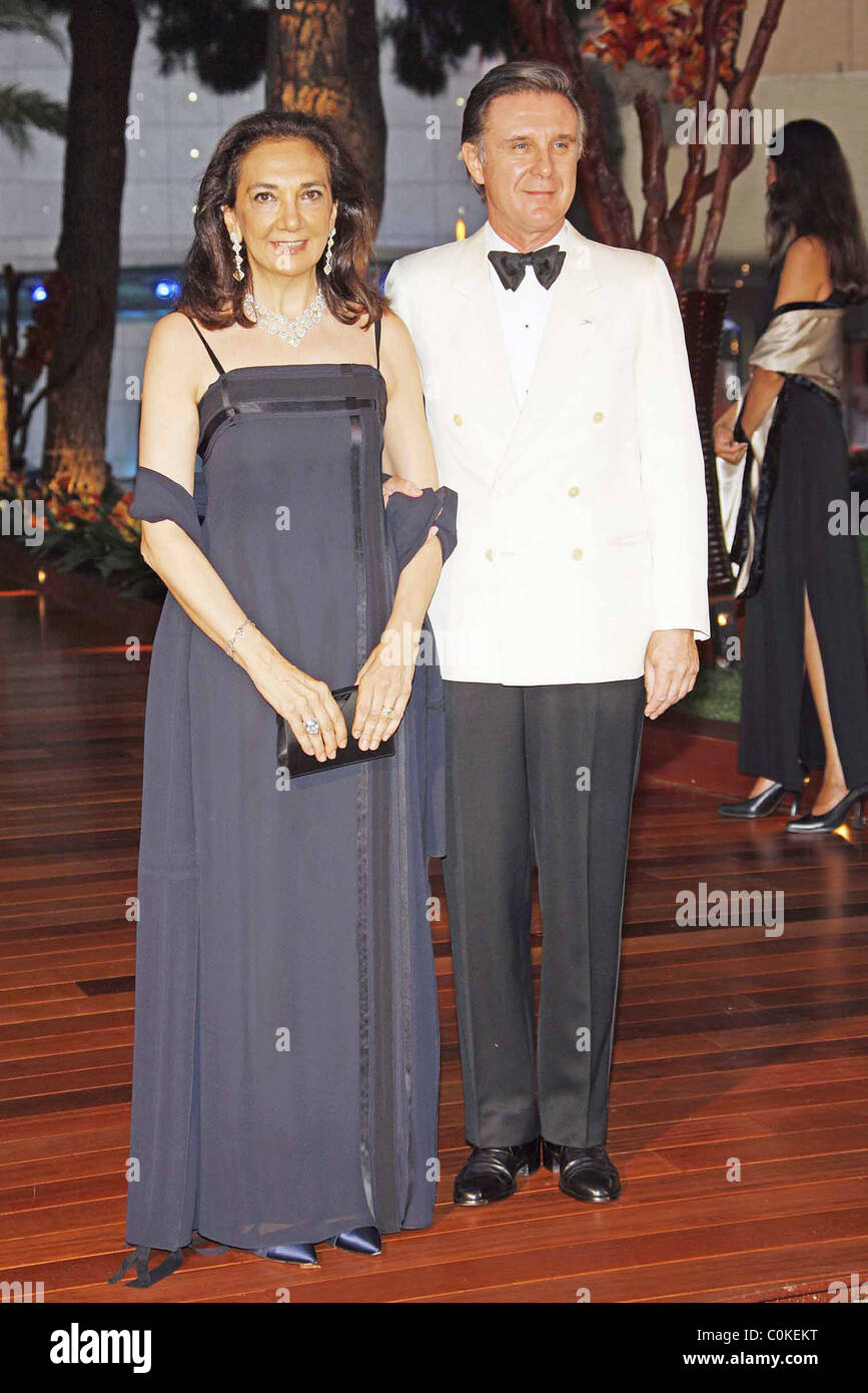 Alberto Repossi e sua moglie Gio sessantesimo Ballo della Croce Rossa ...