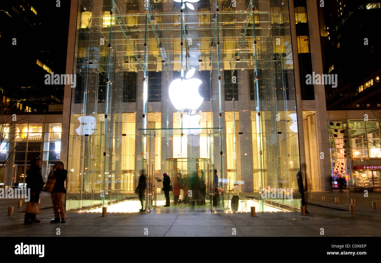 Apple store new york immagini e fotografie stock ad alta risoluzione ...