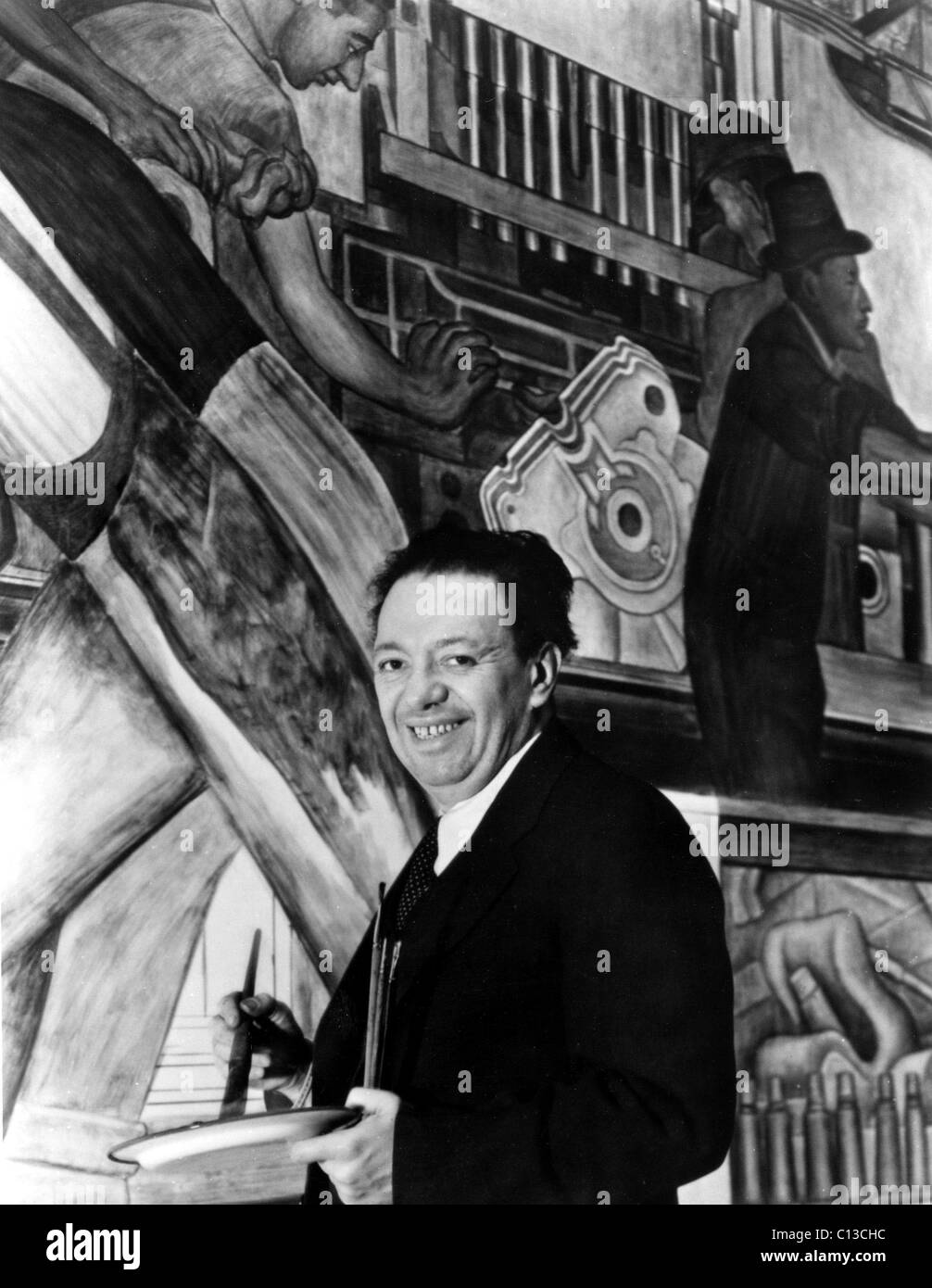 Diego rivera mural detroit immagini e fotografie stock ad alta ...